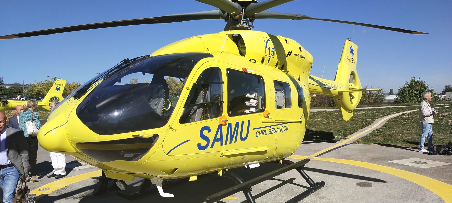 Un nouvel hélicoptère pour le SAMU de Franche-Comté - Doubs : toute l'info locale - Hebdo25